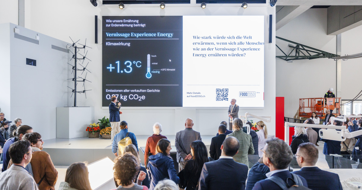 Eröffnung «Experience Energy!» – ZFV und FOOD2050 im Verkehrshaus ...